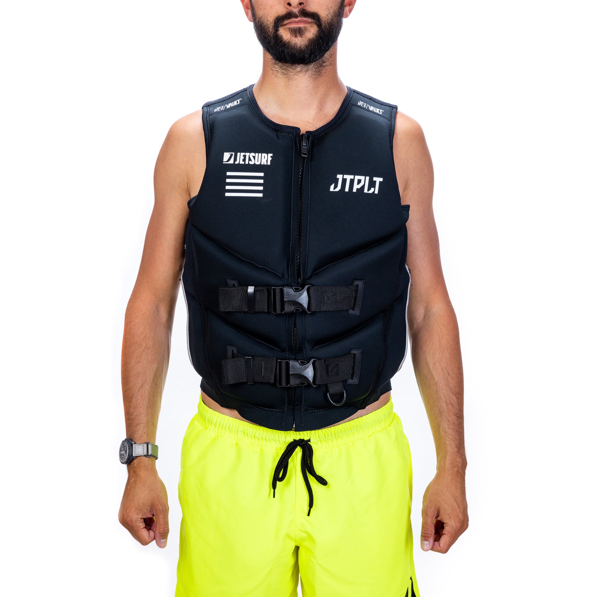 Neoprene Vest JET PILOT BLACK/WHITE – JETSURF®